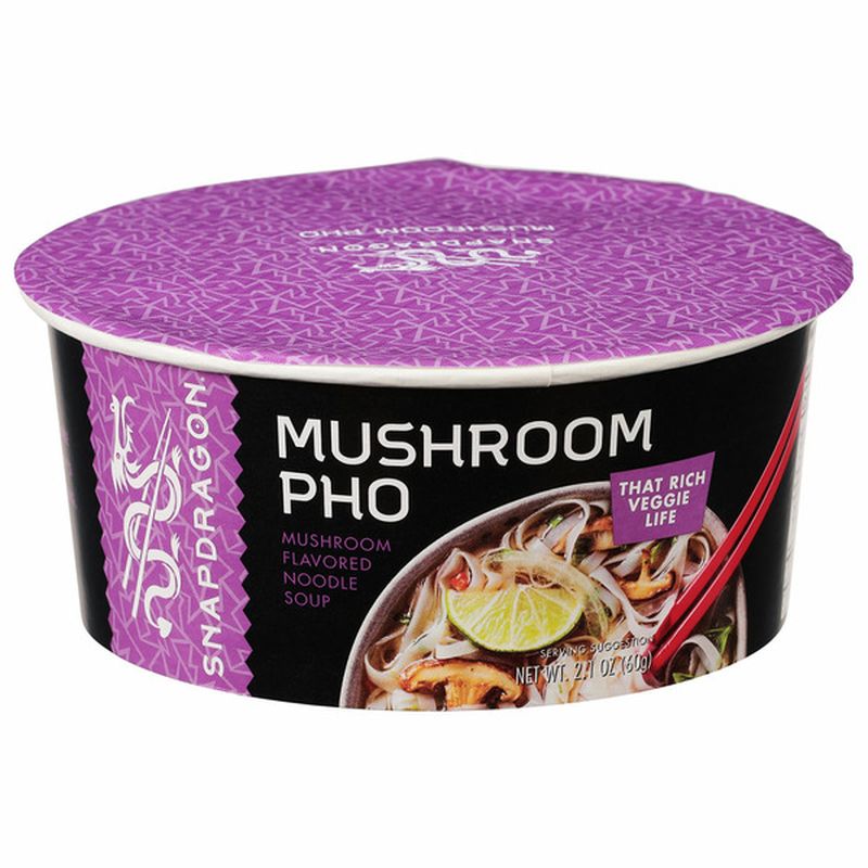 Snapdragon Mushroom Pho Instant Noodle Soup - 2.1 oz | Wegmans