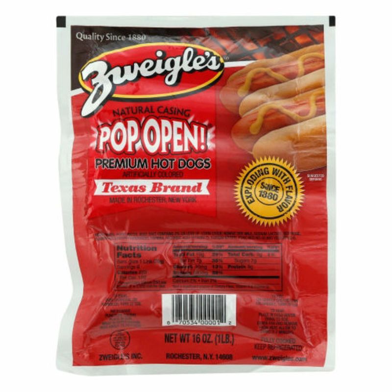 Zweigle’s Hot Dogs, Premium | Wegmans