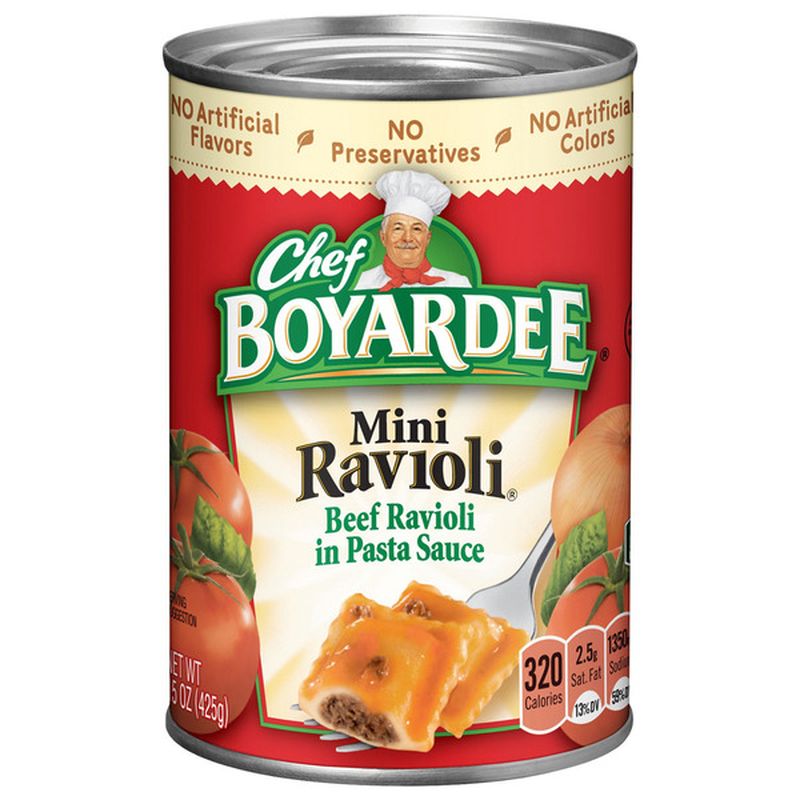 Chef Boyardee Mini Ravioli | Wegmans