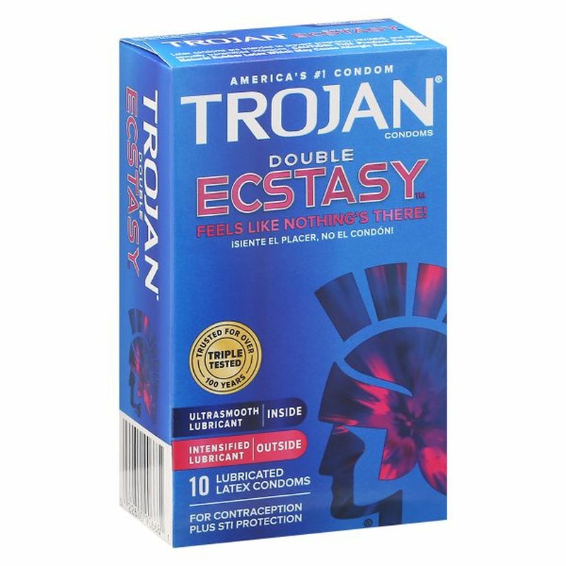 Trojan Condoms Double Ecstasy Wegmans