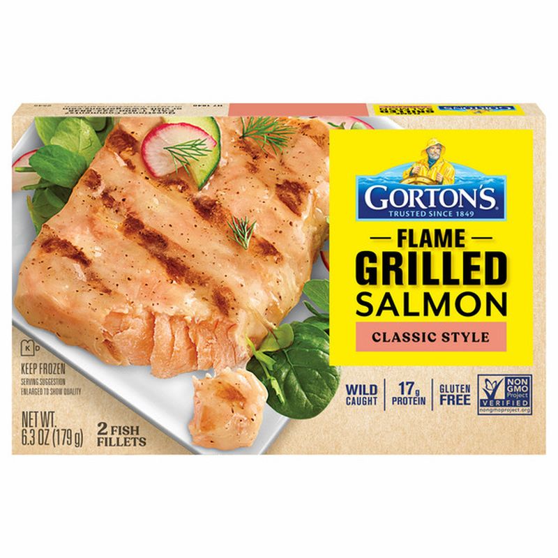 Gorton's Salmon, Flame Grilled, Classic Style | Wegmans