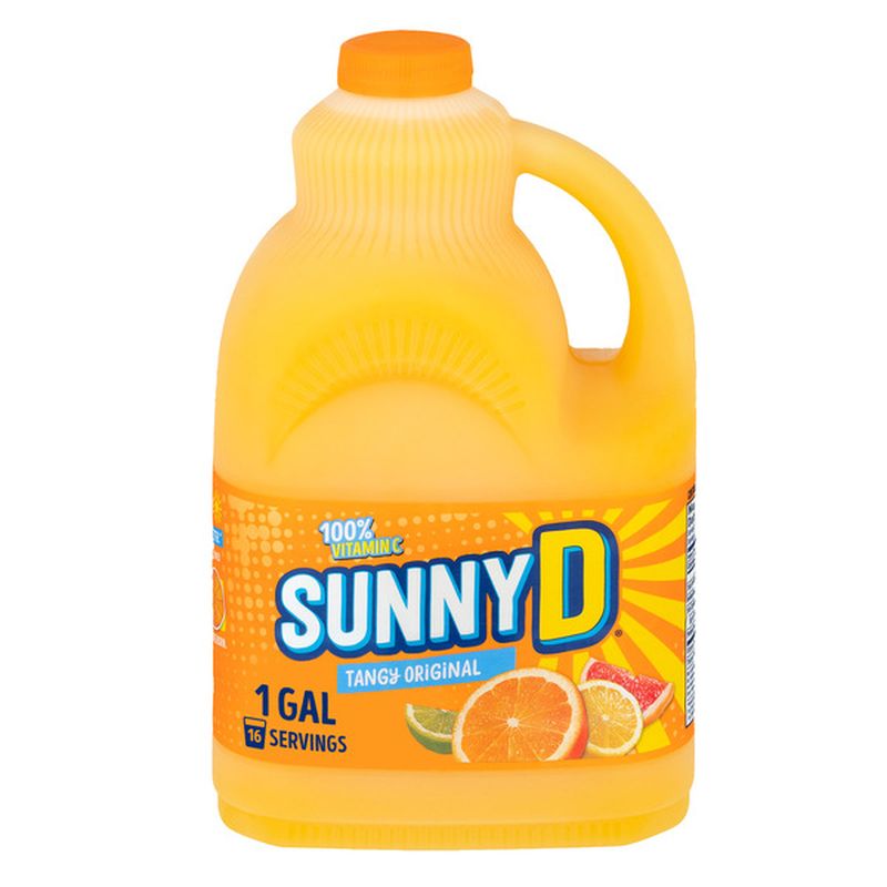 SunnyD Tangy Original Orange Juice Drink, 1 Gallon Bottle | Wegmans