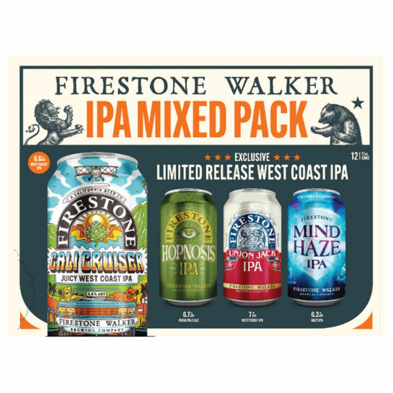Firestone Beer, Mixed 12/12 oz cans | Wegmans