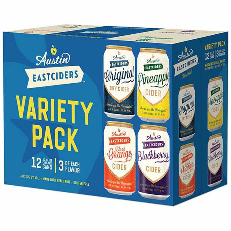Austin Eastciders Eastciders Cider Variety Pack 12/12 oz cans | Wegmans