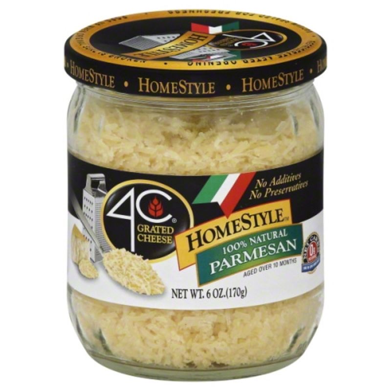 4C Foods Homestyle Cheese, Grated, Parmesan | Wegmans