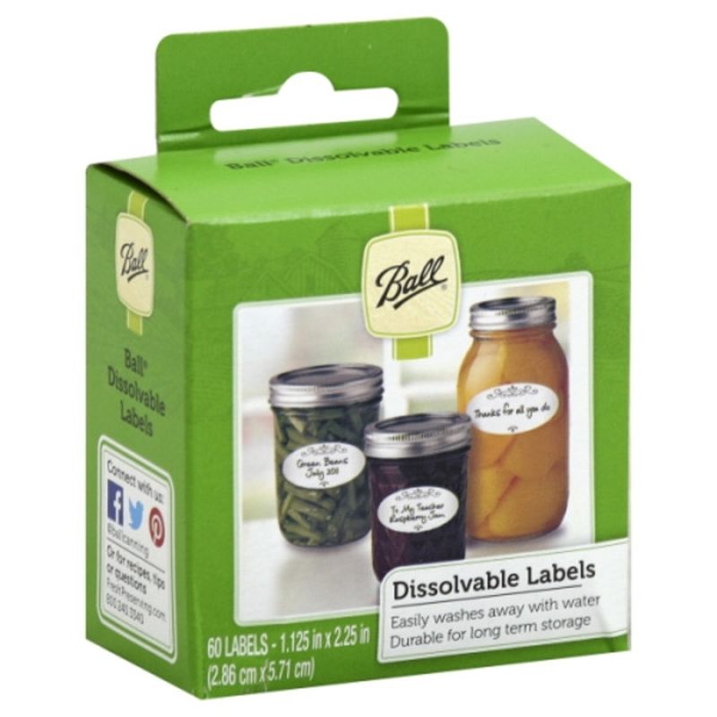 Ball Labels, Dissolvable | Wegmans