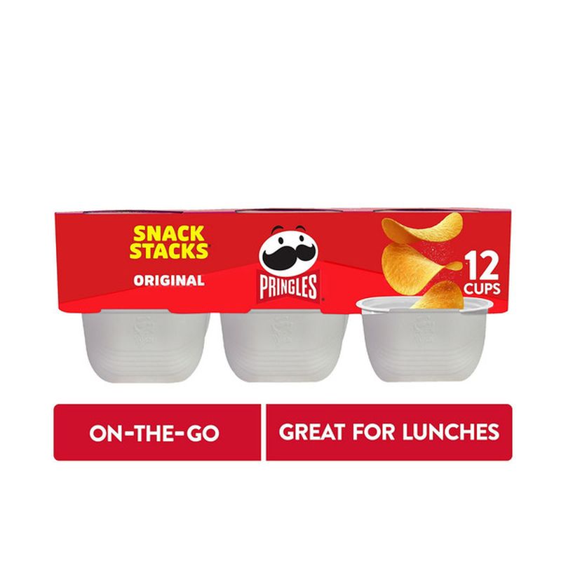 Pringles Snack Stacks Potato Crisps Chips, Original, Snack Stacks | Wegmans