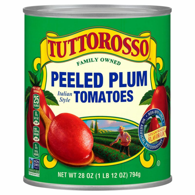 Tuttorosso Tomatoes, Italian Style, Peeled Plum | Wegmans