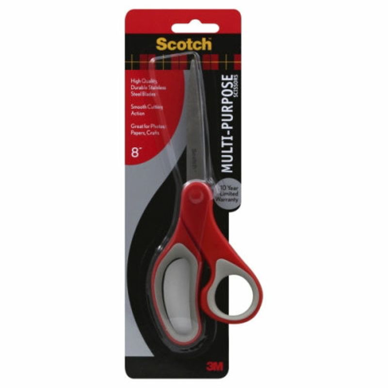 Scotch Scissors, Multi-Purpose, 8 Inches | Wegmans