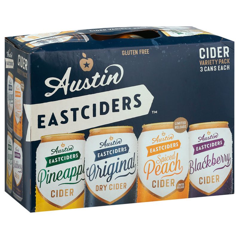 Austin Eastciders Eastciders Cider Variety Pack 12/12 oz cans | Wegmans