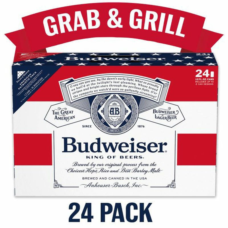 Budweiser Beer 24/12 oz cans | Wegmans