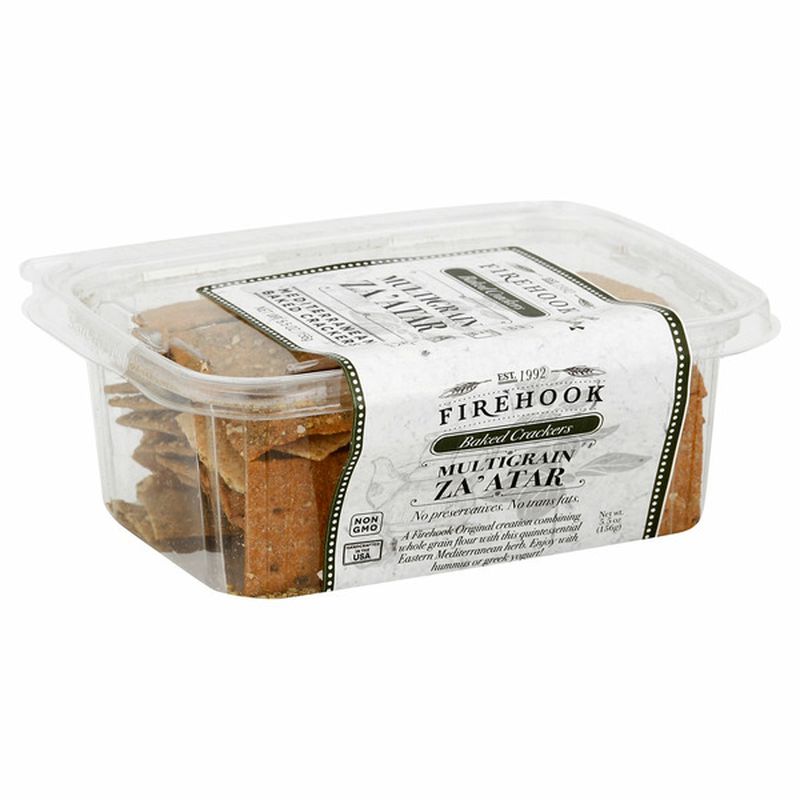 Firehook Crackers, Baked, Multigrain Za'atar | Wegmans