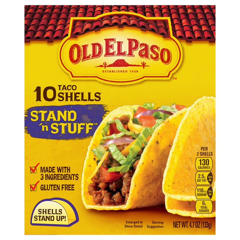 Old El Paso Taco Shells, Stand 'n Stuff | Wegmans