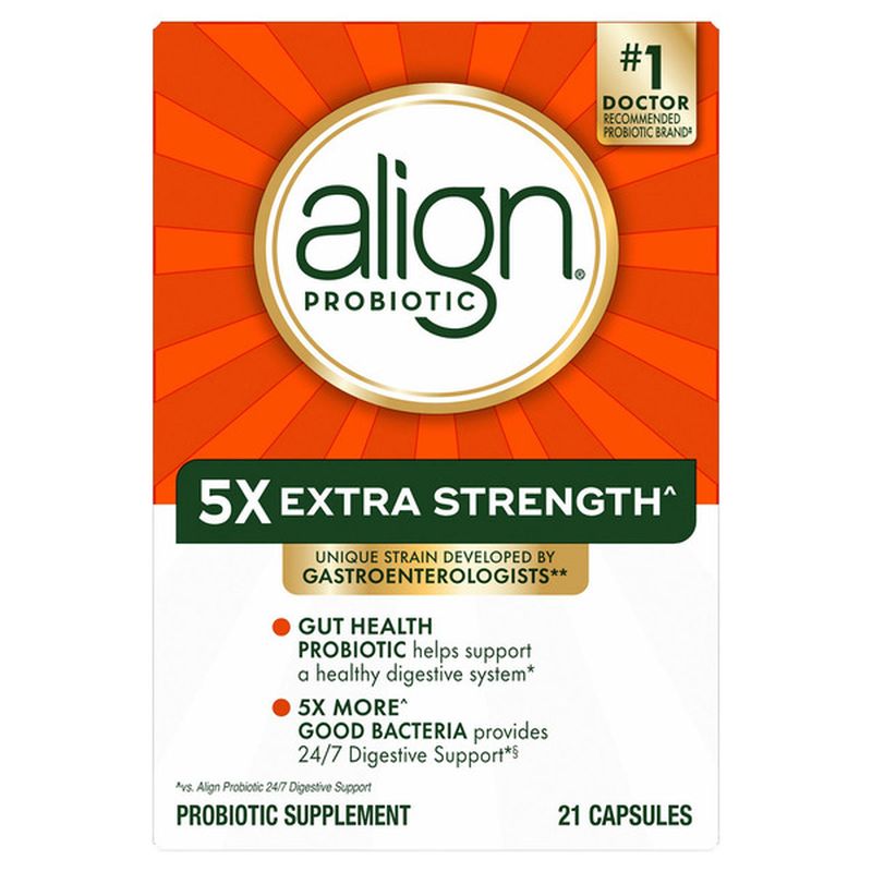Align Digestive Support Extra Strength, 5X More Good Bacteria | Wegmans