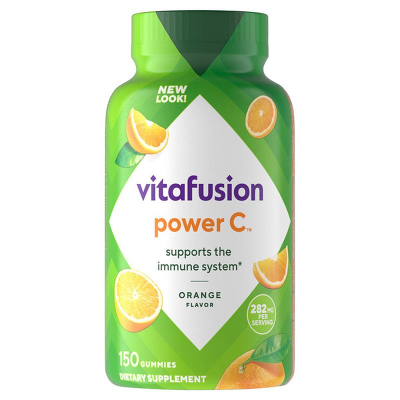 vitafusion Power C Vitamins, Gummies, Orange Flavor | Wegmans