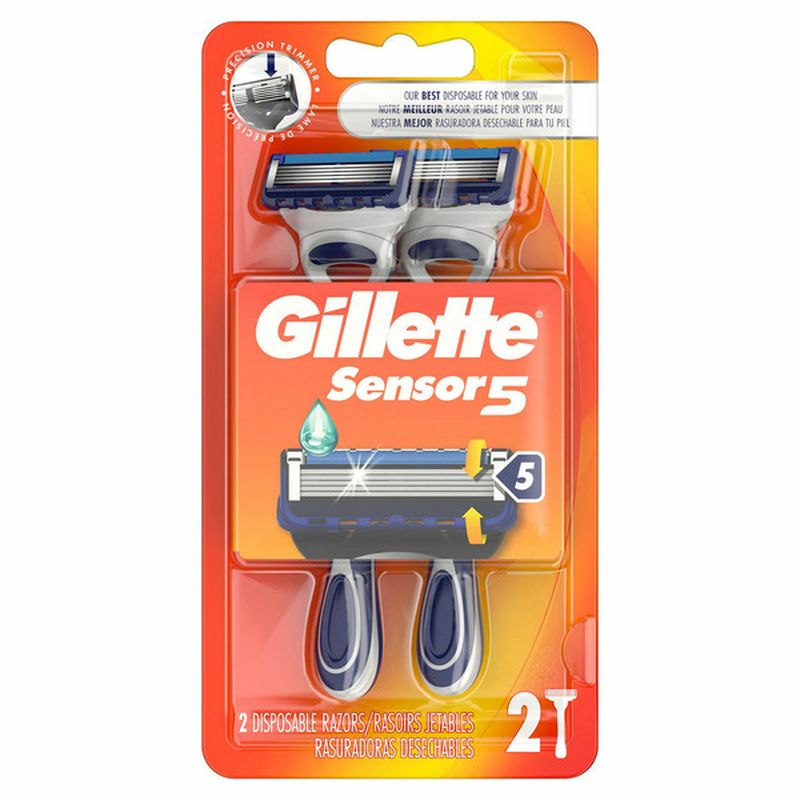 Gillette Sensor5 Sensor5 Men's Disposable Razors | Wegmans
