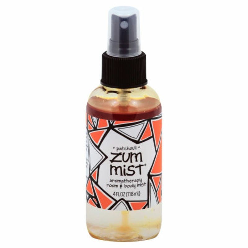 Zum Room & Body Mist, Aromatherapy, Patchouli | Wegmans