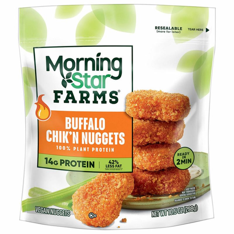 MorningStar Farms Veggitizers Chik'n Nuggets, Buffalo | Wegmans