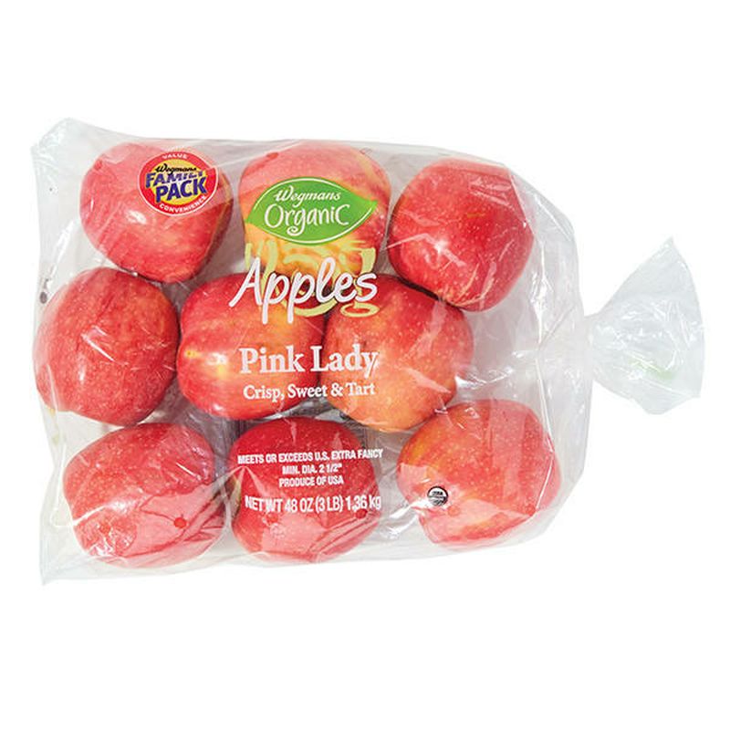Wegmans Organic Bagged Pink Lady Apples, FAMILY PACK | Wegmans