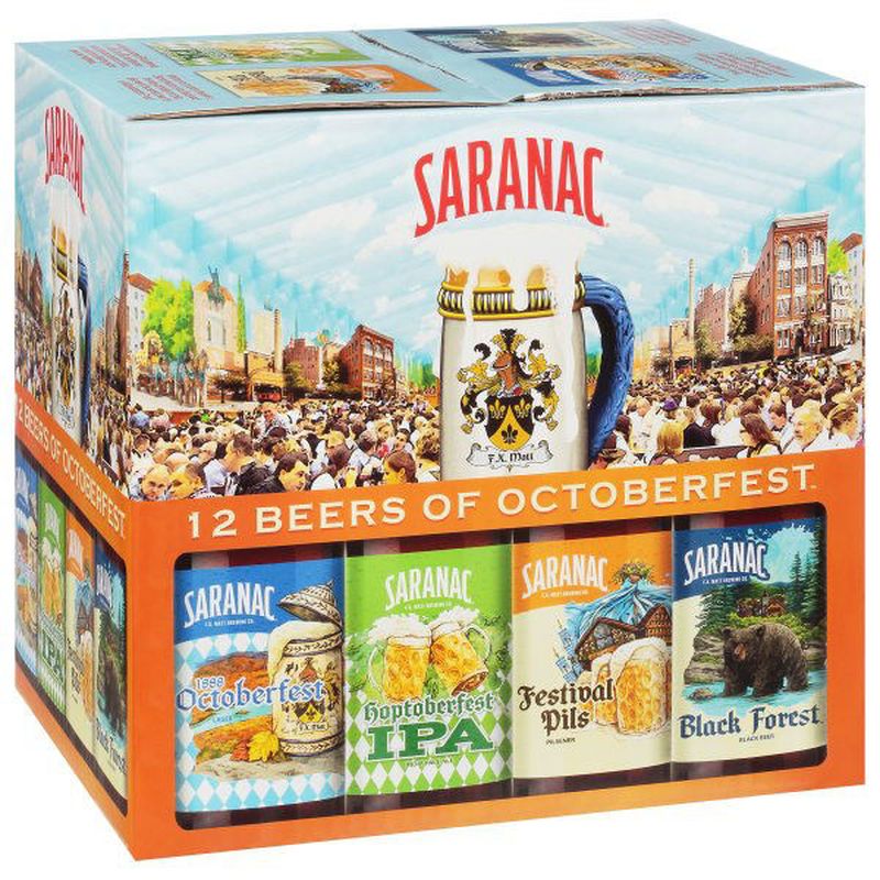 Saranac 12 Beers Seasonal Variety 12/12oz Cans | Wegmans
