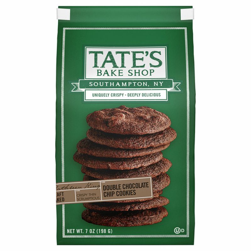 Tate's Bake Shop Cookies, Double Chocolate Chip | Wegmans