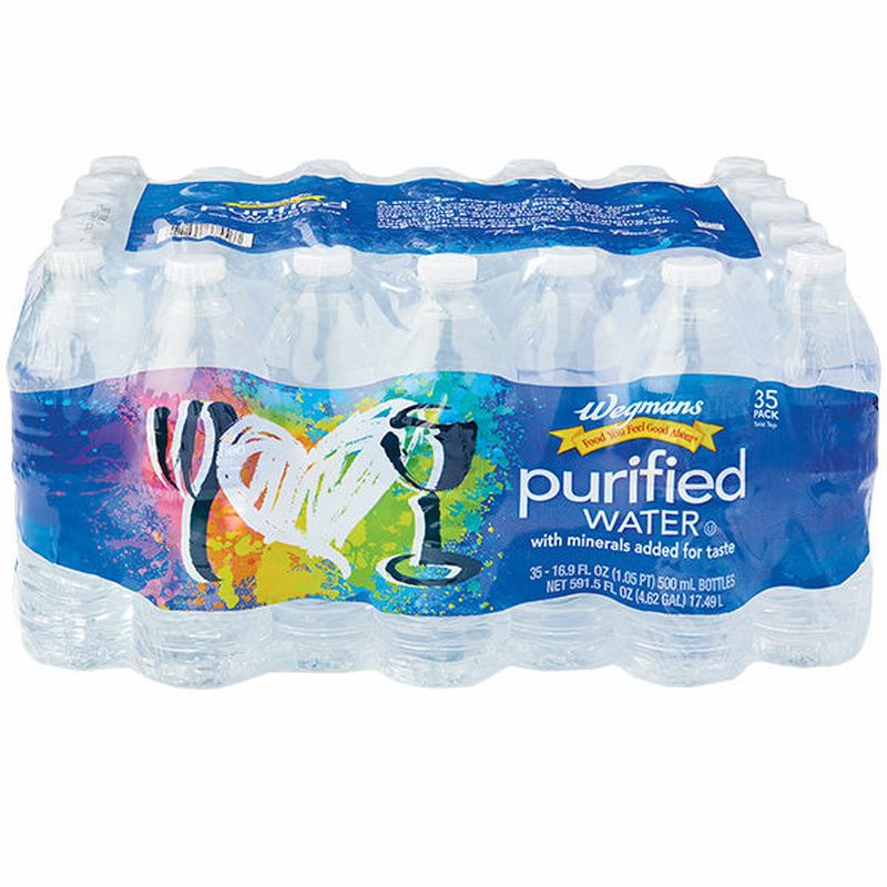 Wegmans Purified Water 35 Pack FAMILY PACK | Wegmans