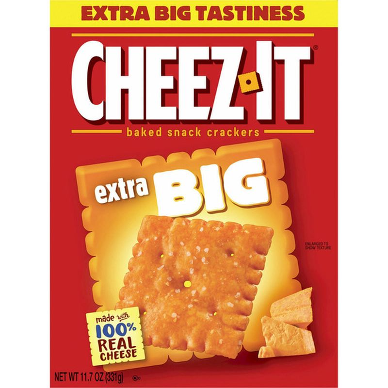 Cheez-It Cheese Crackers, Extra Big | Wegmans