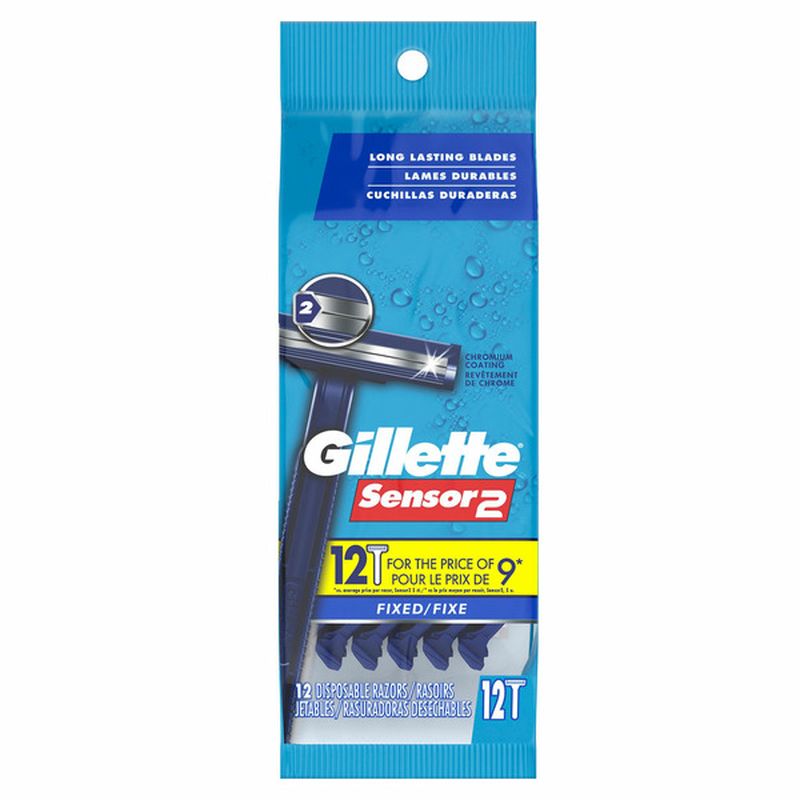 Gillette Sensor2 Disposable Razors | Wegmans