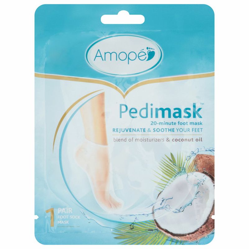 Amope® Pedimask Foot Sock Mask, Coconut Oil | Wegmans