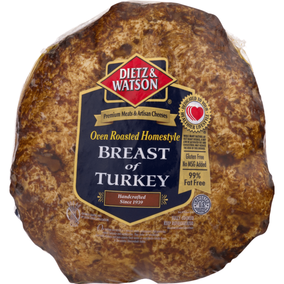 Dietz & Watson Oven Roasted Homestyle Turkey Breast (1 ct) Delivery or ...
